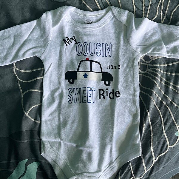 Police Baby, Police Bodysuit, Police T-shirt, Police Kid, Law ...
