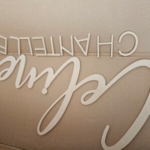 Custom Wood Baby Name Sign Letter Wall Art Kids Room Art - Etsy