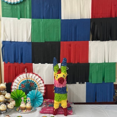 Custom Colors Fringe Backdrop Wedding Photo Booth Fringe - Etsy Canada