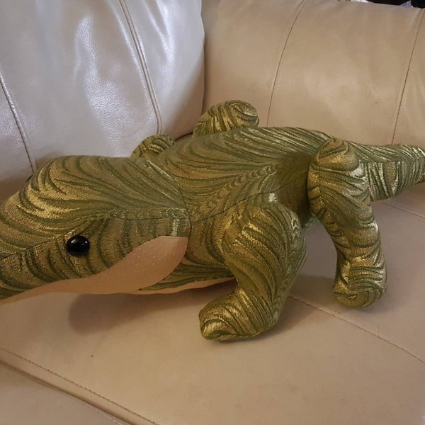 Grinning Gator PDF Sewing Pattern/ Loki Alligator Croki Free Add On ...