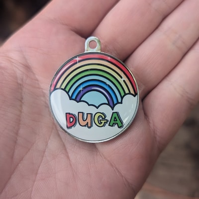 Poop Dog Tag for Your Little Sht Free Personlisation - Etsy UK