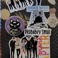 Ruthless Boys Gang Sticker Ryder Draconis, Elise Callisto, Leon Night ...