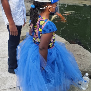 Liputa Tutu Dress, Ankara Dress, Kitenge Dress, African Print Dress ...