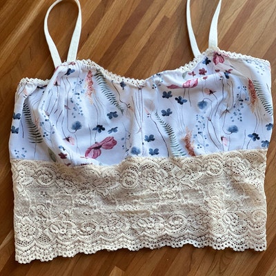 Cindy Vintage Style Longline Bra Pattern With Underwire and Soft Cups ...