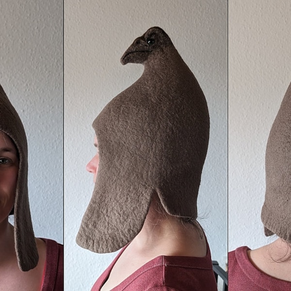 Scythian Hat and Medieval Knight Helmel is Costume Hat, Viking Cap ...