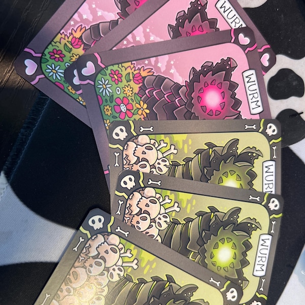 3 of Each Wurmcoil Engine Tokens for Magic the Gathering - Etsy