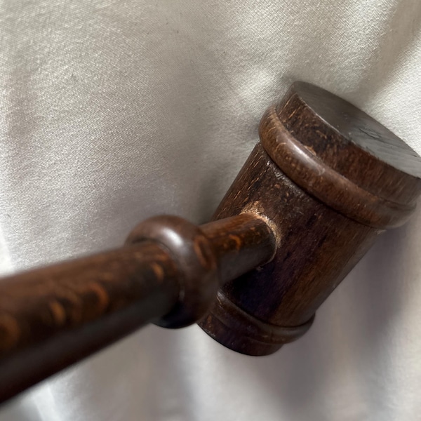 Personalized Judge's Gavel and Sound Block, Custom Engraved Handwriting ...