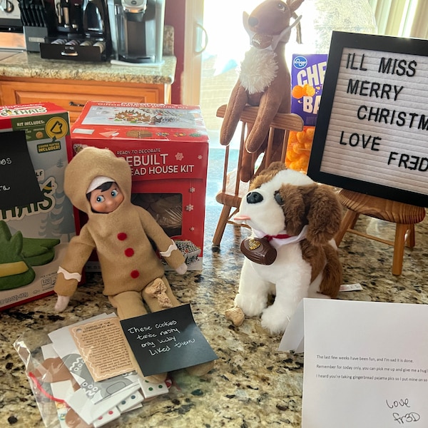 Elf Poop, Santa Poop, OR Reindeer Poop Kit, Single Scene, Elf Prop, Elf ...