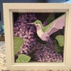 3D Hydrangea Flowers Shadow Box SVG, 8x10 Inch Layered Hortensia 3D Svg ...