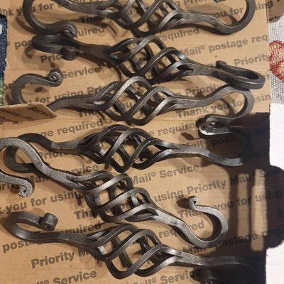 Shamrock Wall Hook Wrought Iron Coat Hat Hanger Hand Forged - Etsy