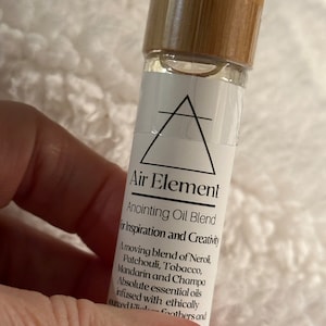 Complete Elemental Essential Oil Blend Set / Aether / Air / Water / Earth / Fire / Spiritual ...