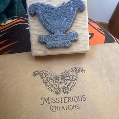 Evil Eye With Triple Moon Symbols Rubber Stamp Esoteric Three Moons ...