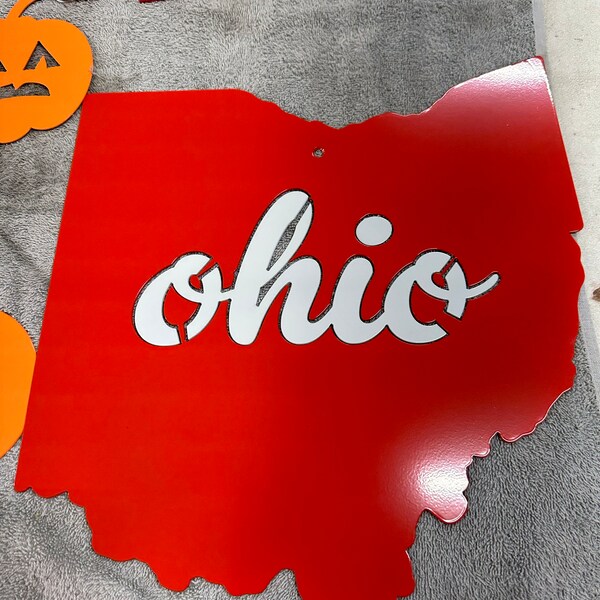 Ohio State Outline + Silhouette Script Bundle | Svg Png Dxf Eps Pdf ...
