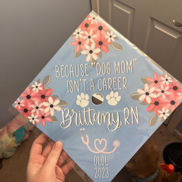Custom "nicu Nurse" Graduation Cap Topper, Nursing Graduation Cap, Grad ...