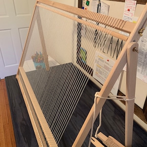 Huge Professional Weaving Loom Kit With Adjustable Stand 89 - Etsy