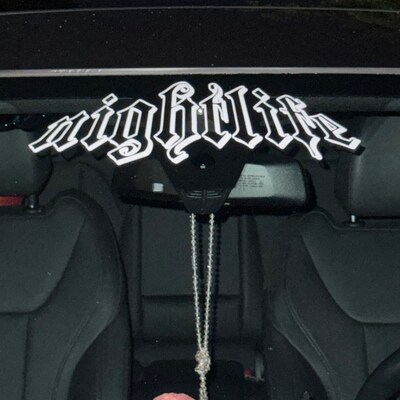 Custom Windshield Decal Insert Your Own Text - Etsy