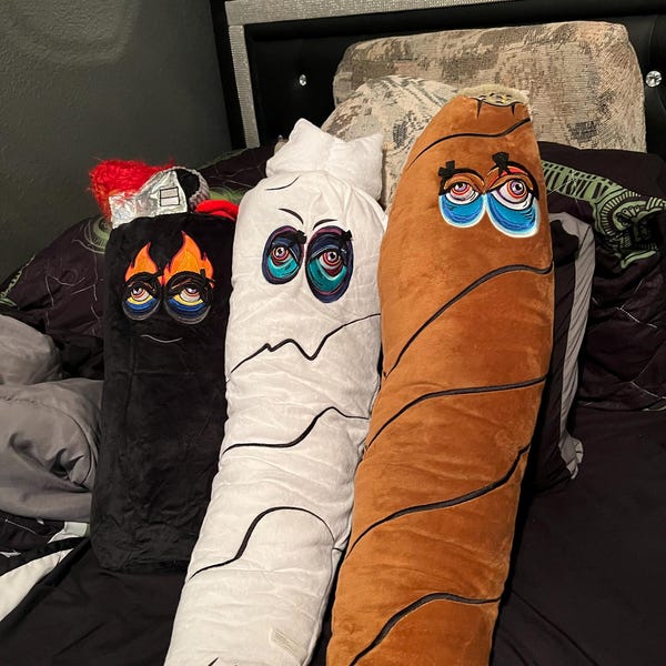 RESTOCKED!!! Backwoods Backwoodie Weed Plush Toy Blunt Pillow 2.5 Ft ...