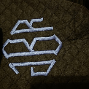 Monogrammed Sweatshirt, Monogram Crew Neck Pullover, Neckline Name ...