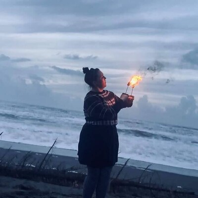 Fire Fans 7 Ceramic Wick, Spinning Props, Belly Dance Fans, Tech Fan ...