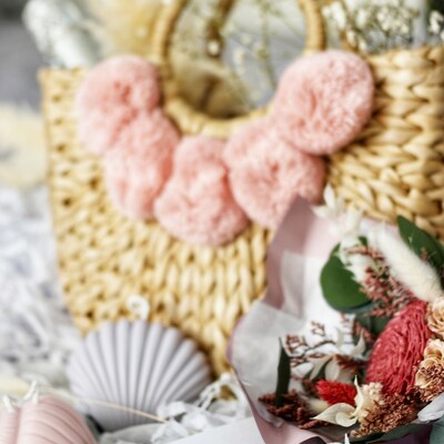 Flower Candle Box, Gift Box, Flower Box, Preserved Flower, Valentines ...