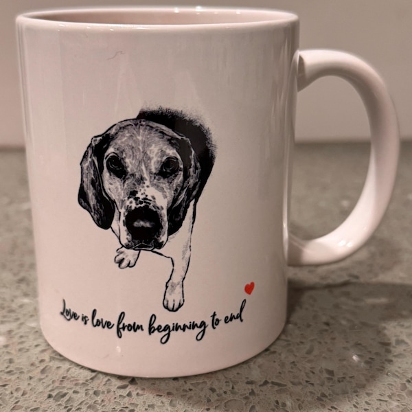 Custom Dog Mug, Dog Lover Gift, Pet Memorial, Dog Memorial Gift, Pet ...
