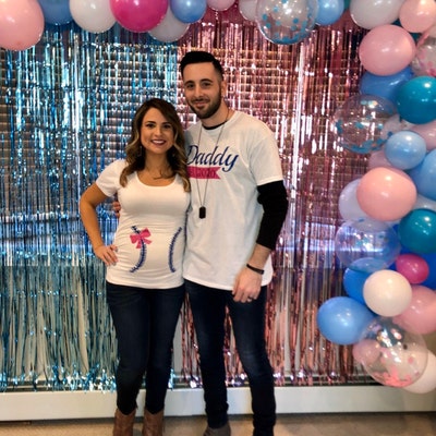 Baseball or Bows Gender Reveal Shirts Gender Reveal Baseball Shirts His ...