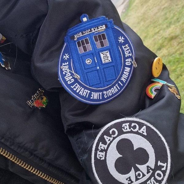 Doctor Who Embroidered Patch Bundle * TARDIS * Dalek * Cyberman - Etsy