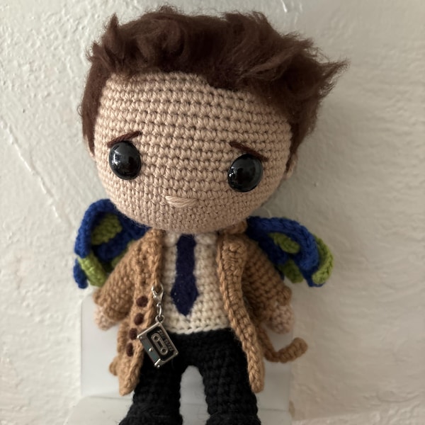 PATTERN: Supernatural Castiel Plush Crochet PDF - Etsy