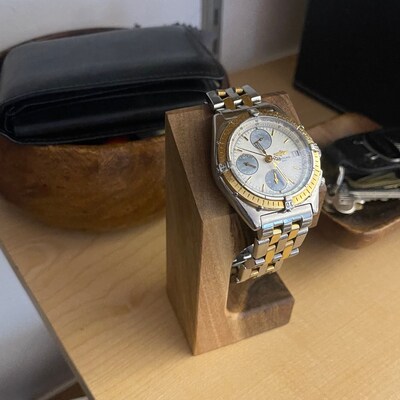 Wood Watch Stand for Men With Tray for Storage Ring and Any - Etsy