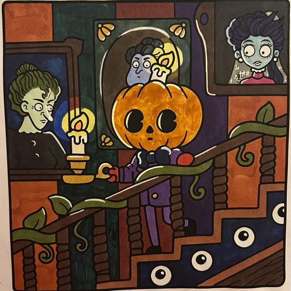 Spooky Cutie: Adorable Creepy Creatures in Cozy Hygge Moments Coloring ...