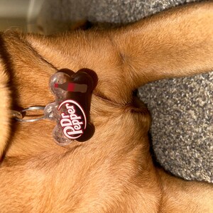 Ice Cream Pet Tag - Etsy