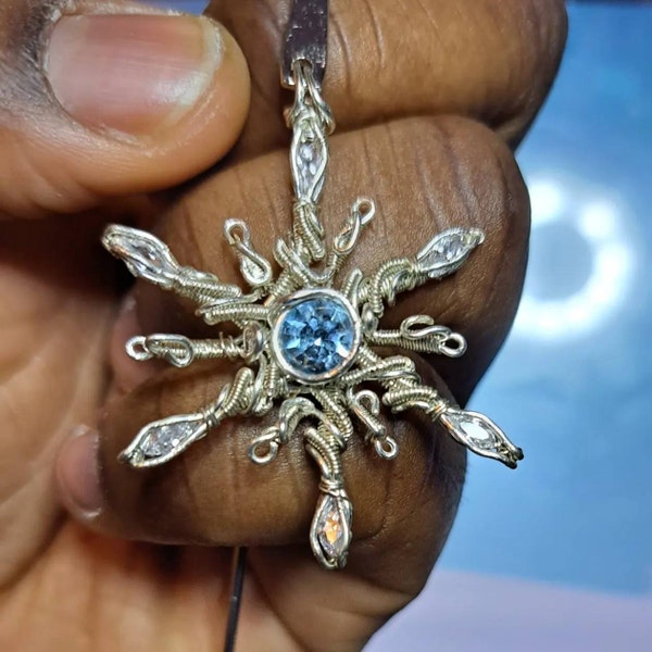 Wire Wrap Tutorial,wire Wrapping Pattern Wirearttutorials Snowflake ...