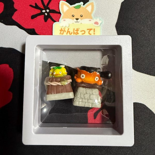 Calcifer (ghibli) Artisan Keycap - Etsy