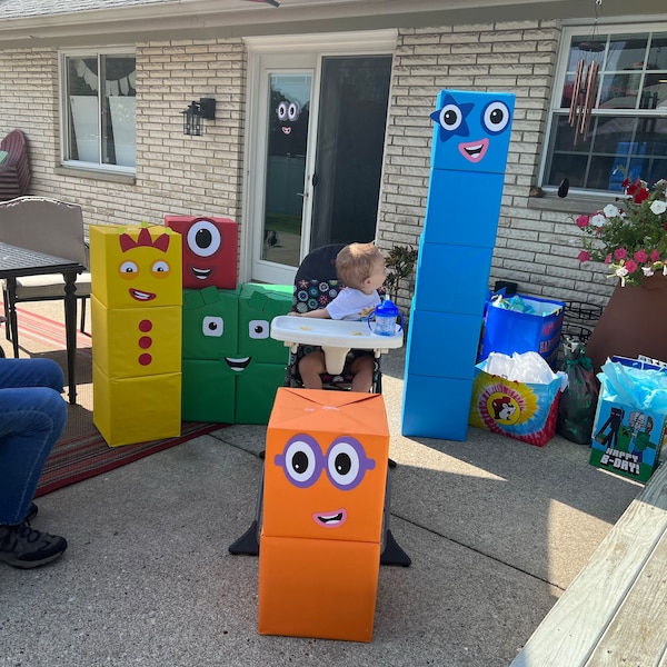 Numberblock #4 FILES Svg, PNG - Etsy