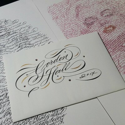 JESUS CHRIST Calligraphy Fine Art Print - Etsy