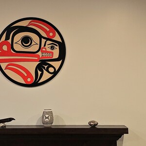 Coast Salish Moon Wall Art - Etsy