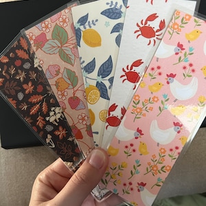 Cactus Bookmarks Plant Bookmarks Llama Bookmarks Floral Bookmarks ...