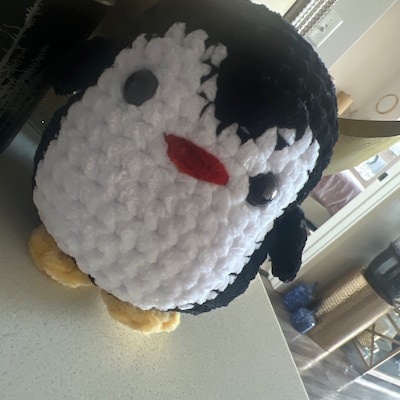 Penguin, Chonky Handmade Penguin Plushy Stuffed Animals - Etsy