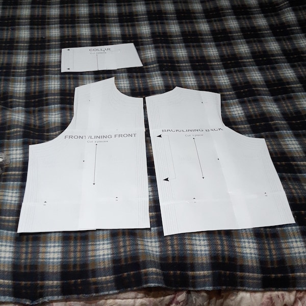 Puffer Vest Pattern | Crop Puffer Vest | Coat Pattern | Sewing Pattern ...