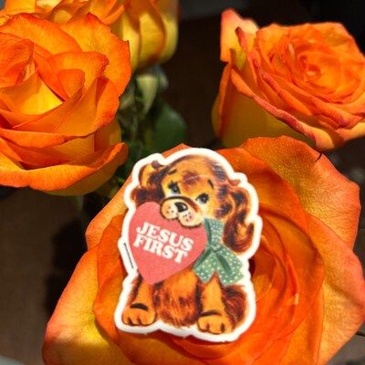 Jesus First Sticker Bible Stickers Faith Stickers God Journal Stickers ...