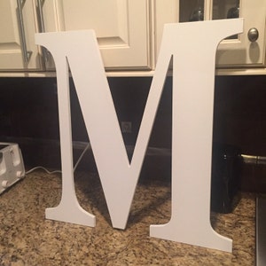 Guest Book Alternative 2 Foot Tall Letter Many Colors - Etsy