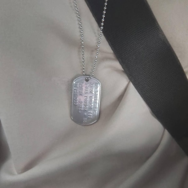 Personalized Dog Tags Gift for Men Military Style US Army Custom Dog ...