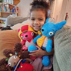 Barnacles Handmade Crochet Plush Soft Toy Barnacle Colorful - Etsy