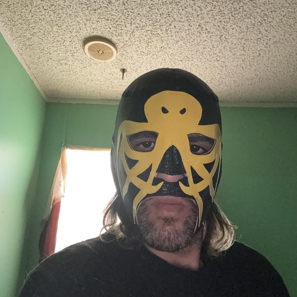 Comedian Wrestling Mask Luchador Mask Halloween Cosplay Mask Mardi Gras ...