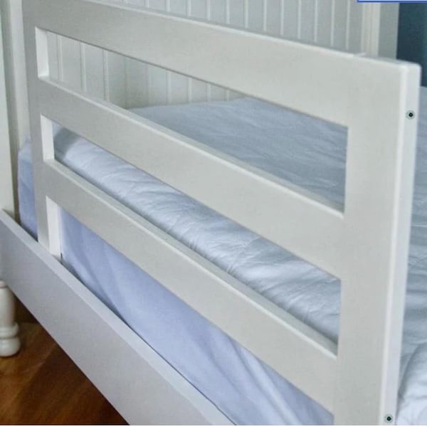 Wooden Baby Bed Safety Guard Rail. Handmade.bed Rails Toddler.eco ...