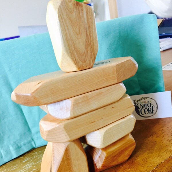 Wooden Blocks Kit, Stackable Toy - Etsy