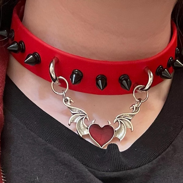Biohazard Choker, Glow in the Dark Jewelry, Uv Reactive, Custom Choker ...
