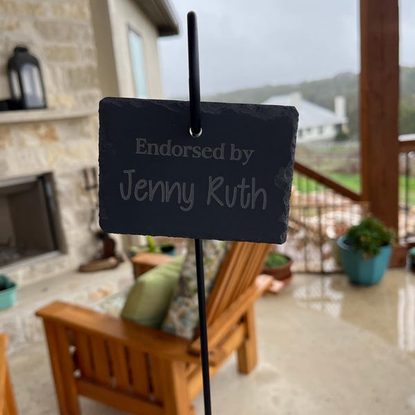 Pet Chicken Hen Memorial Garden Sign With Hanging Stake - Honor Your ...