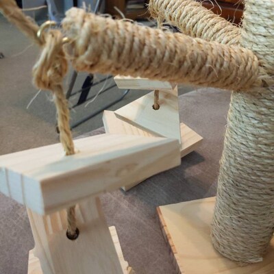 Tree Rabbit Toy natural - Etsy