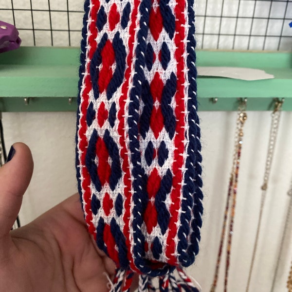 Handwoven Saami Belt, Scandinavian Sash Belt, Nordic Slavic Folk Belt ...